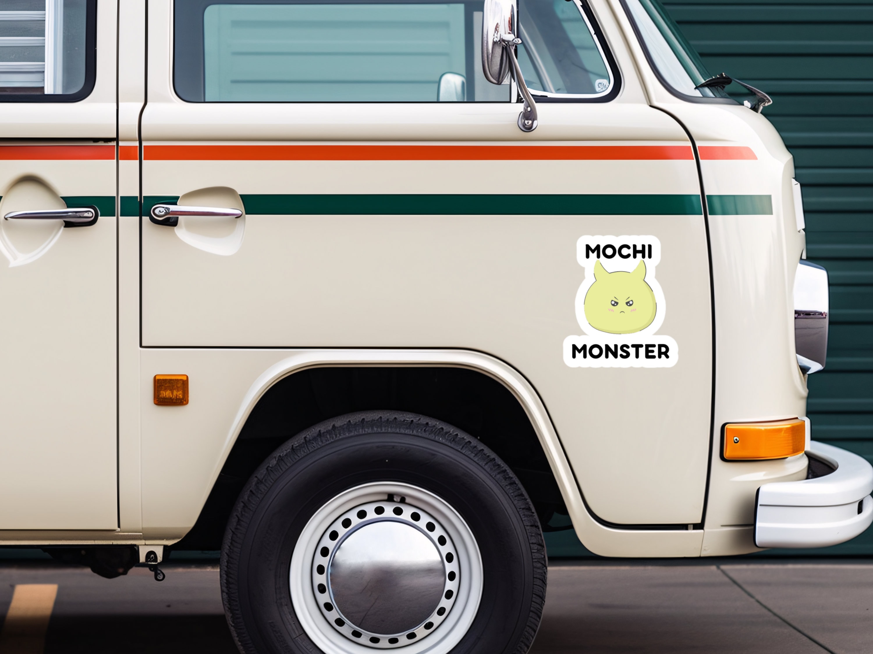 Mochi Monster Sticker | Mochi Kawaii Sticker | Mochi Anime Sticker ...