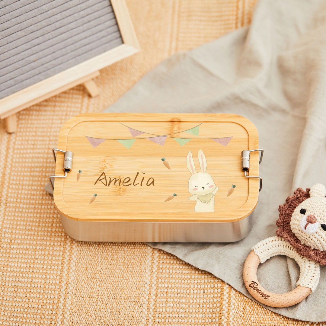 Lunch Box Baby Personalised, Lunch Box Children, Back to School Gift ...