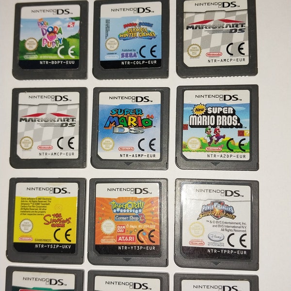 Nintendo Ds Games - Etsy