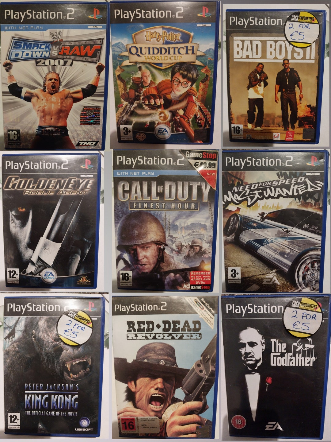 Ps2 Playstation 2 Games - Etsy