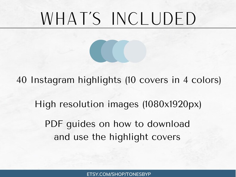 40 Floral Instagram Highlight Covers Blue Flower Insta Story Cover ...