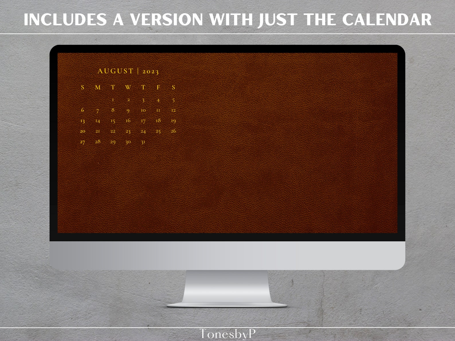 Monthly Calendar Wallpaper for Desktop Wallpaper Organizer Background ...