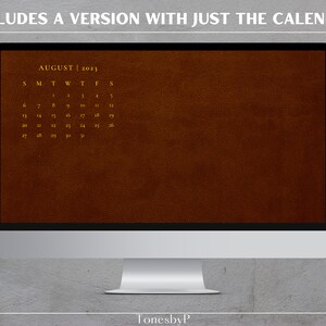 Monthly Calendar Wallpaper for Desktop Wallpaper Organizer Background ...
