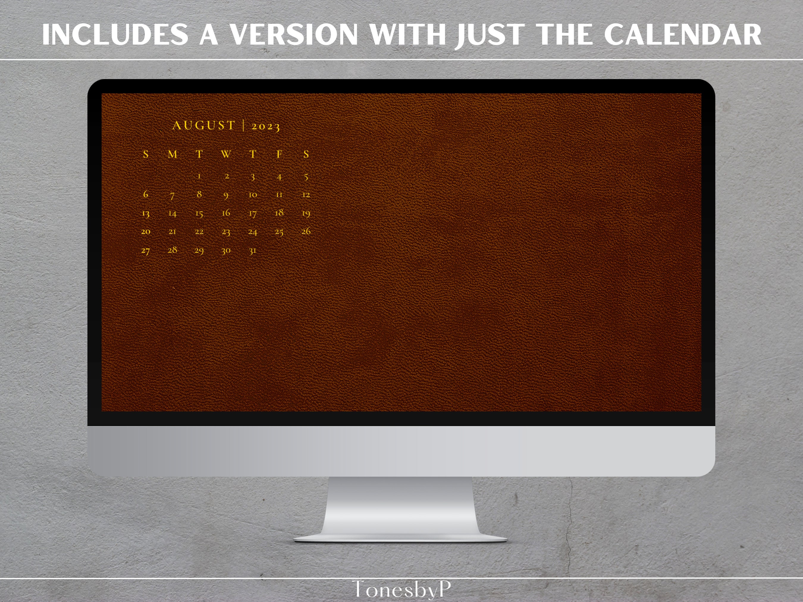 Monthly Calendar Wallpaper for Desktop Wallpaper Organizer Background ...