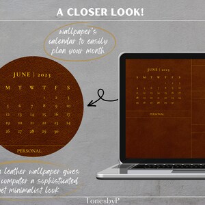 Monthly Calendar Wallpaper for Desktop Wallpaper Organizer Background ...
