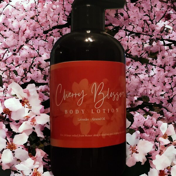 Cherry Blossom Body Lotion - Etsy