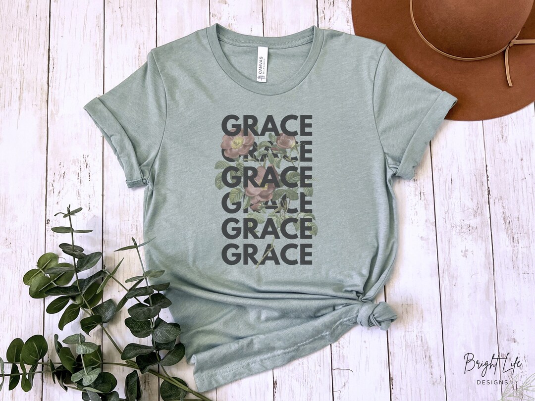 Grace Upon Grace Women's Tee - Etsy UK