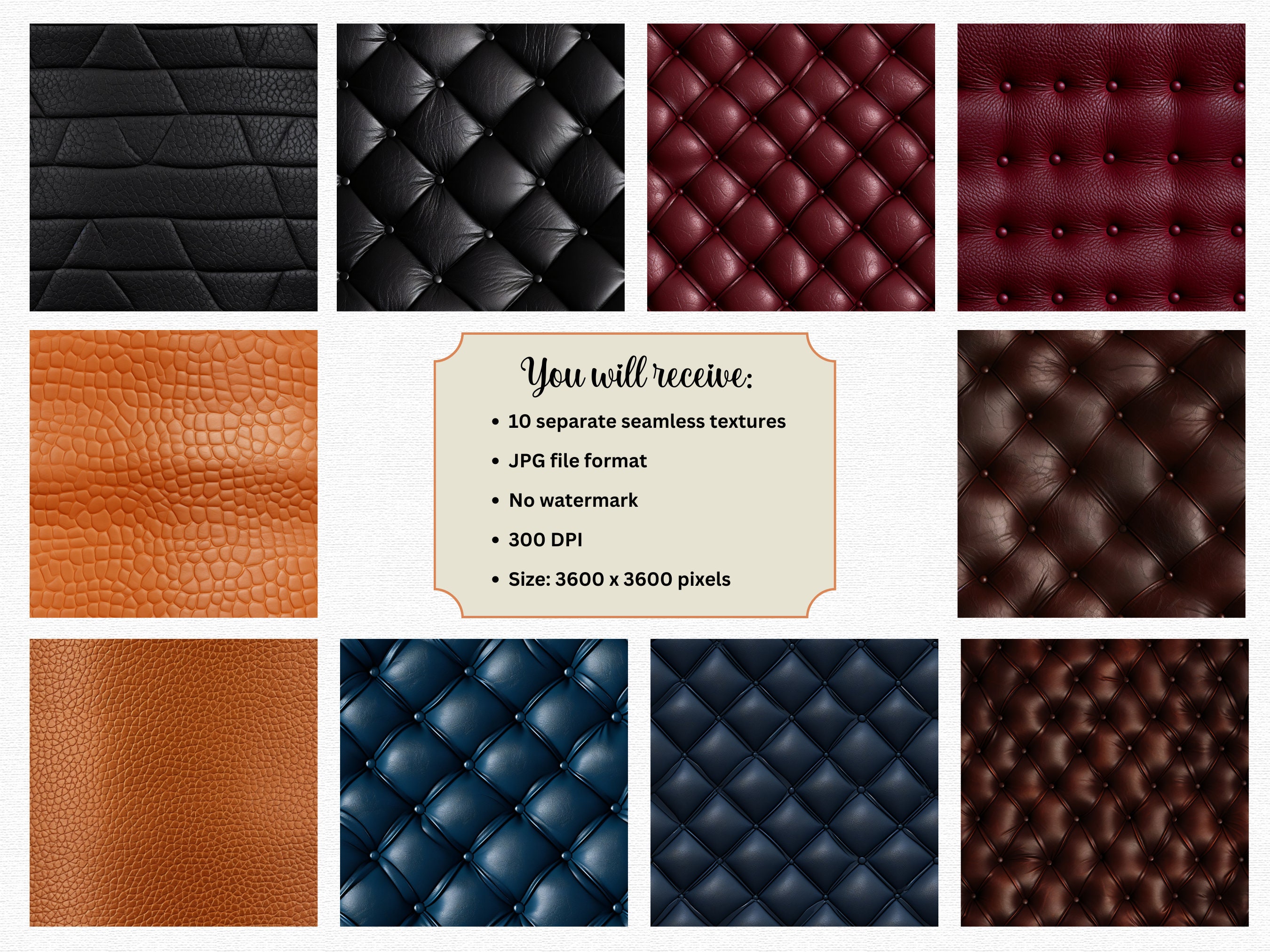 Colorful Leather Texture Seamless Pattern for Junk Journals - Etsy