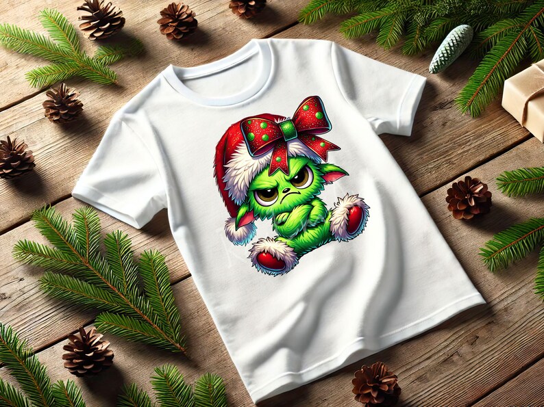 Grumpy Green Character Clipart, Quirky Furry Creature PNG, Playful ...