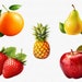 Juicy Fruit Clipart Bundle Apple Clipart, Cherry Clipart and More High ...