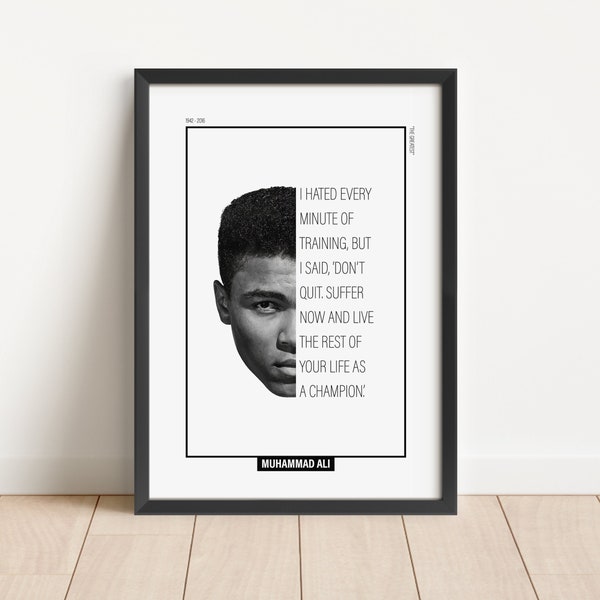 Muhammad Ali Posters - Etsy