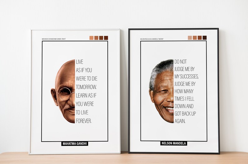 Nelson Mandela Poster, Apartheid Wall Art, Black Lives Matter Digital ...