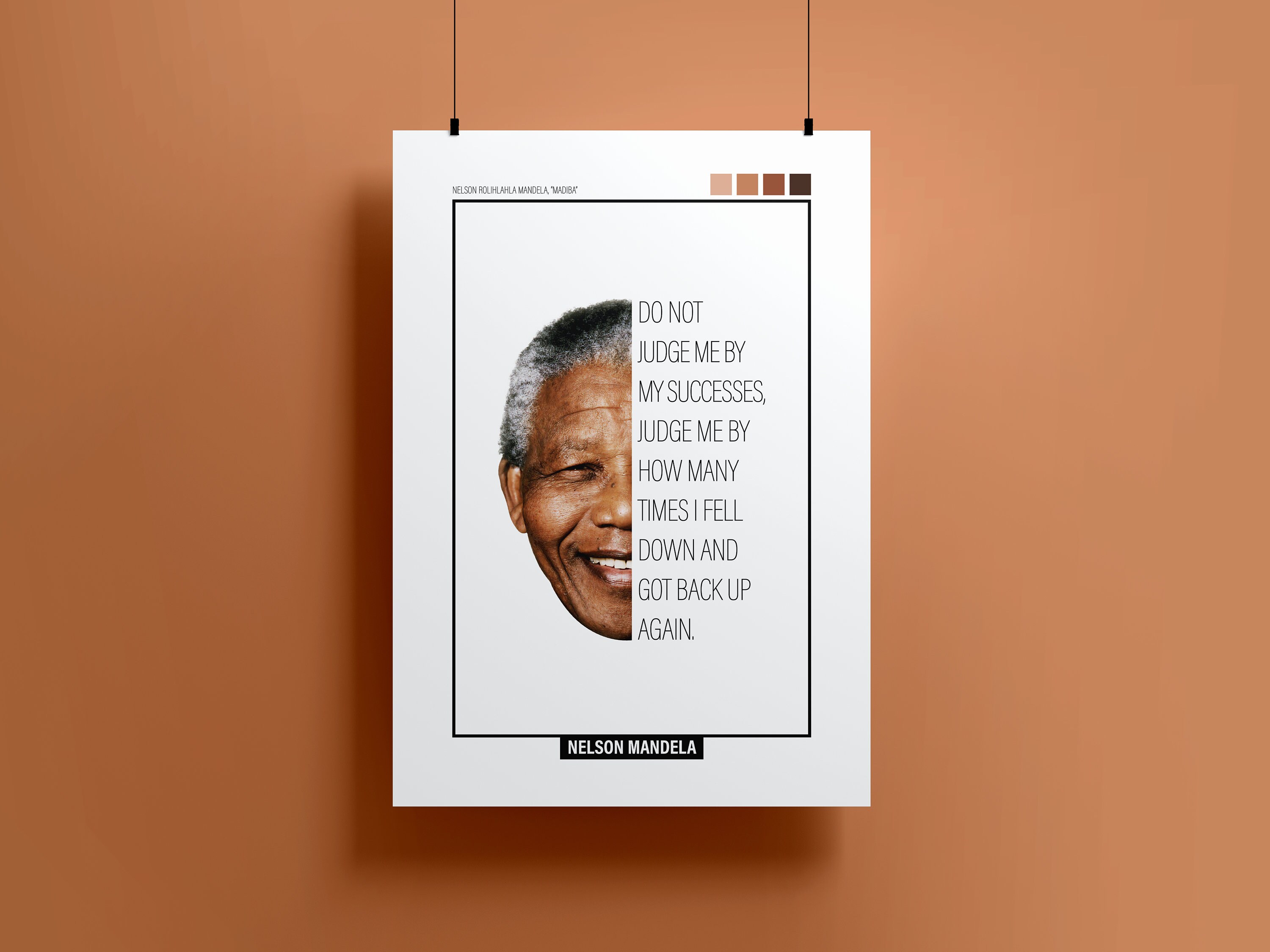Nelson Mandela Poster, Apartheid Wall Art, Black Lives Matter Digital ...