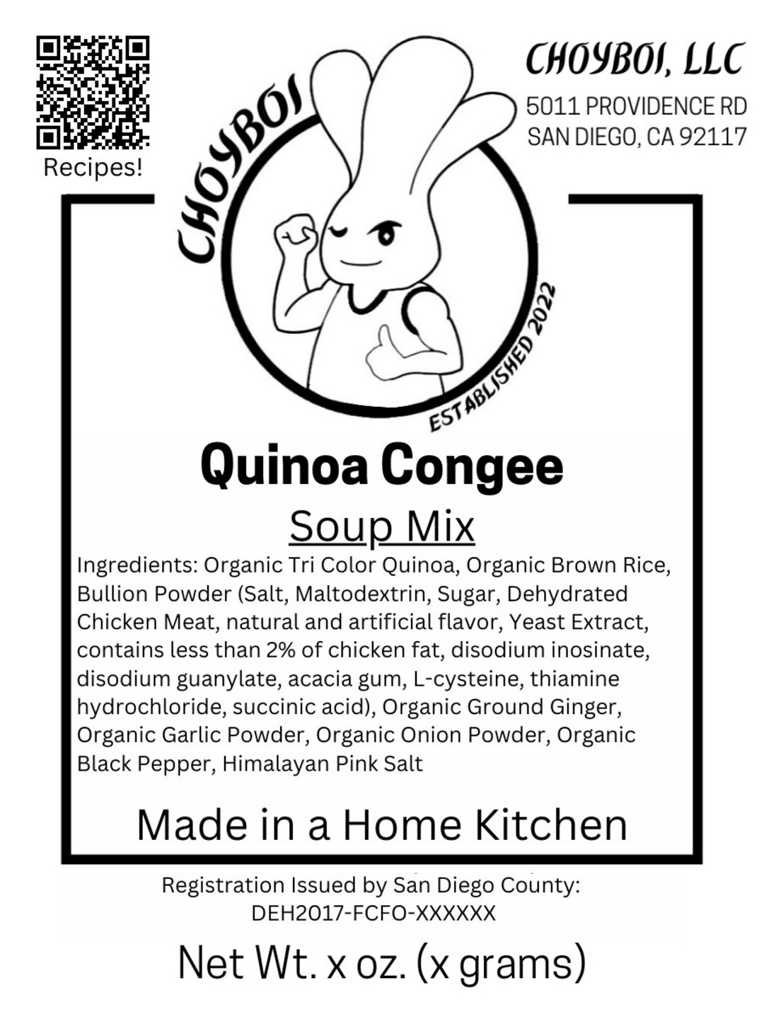Quinoa Congee Soup Mix (3 Pack) - Etsy