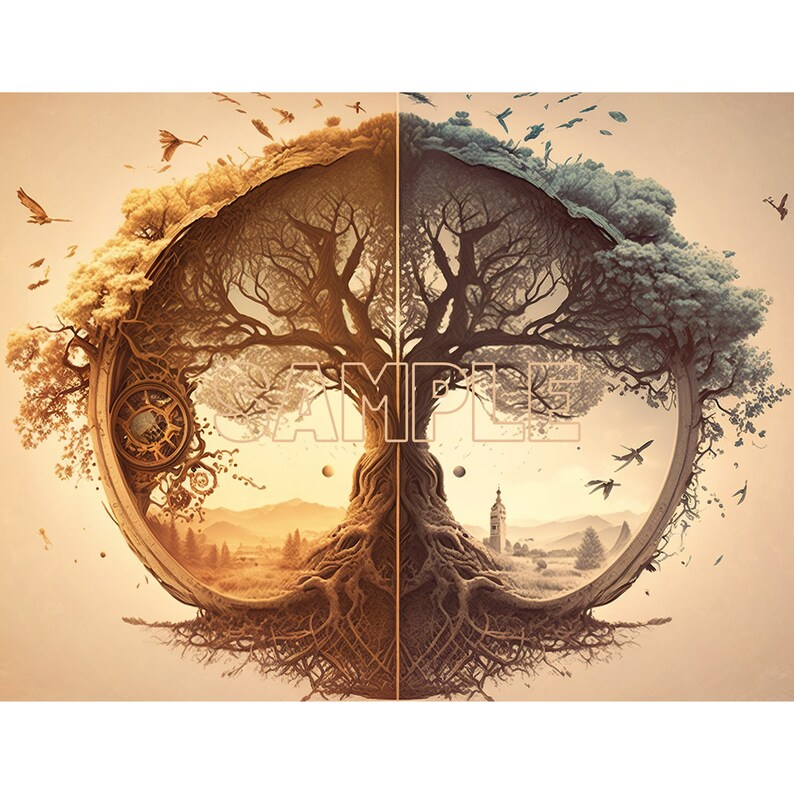 Printable Tree of Life Digital Download Alphonse Mucha ...