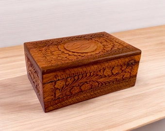 Vintage Wooden Japanese Trick Puzzle Box - Etsy