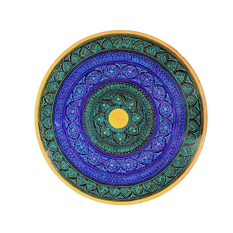 Coffee Table Hand Painted With Protection Lear Sidesofatable ...