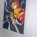 Demon Slayer Zenitsu Agatsuma Anime Painting on Canvas 11" X 14" - Etsy