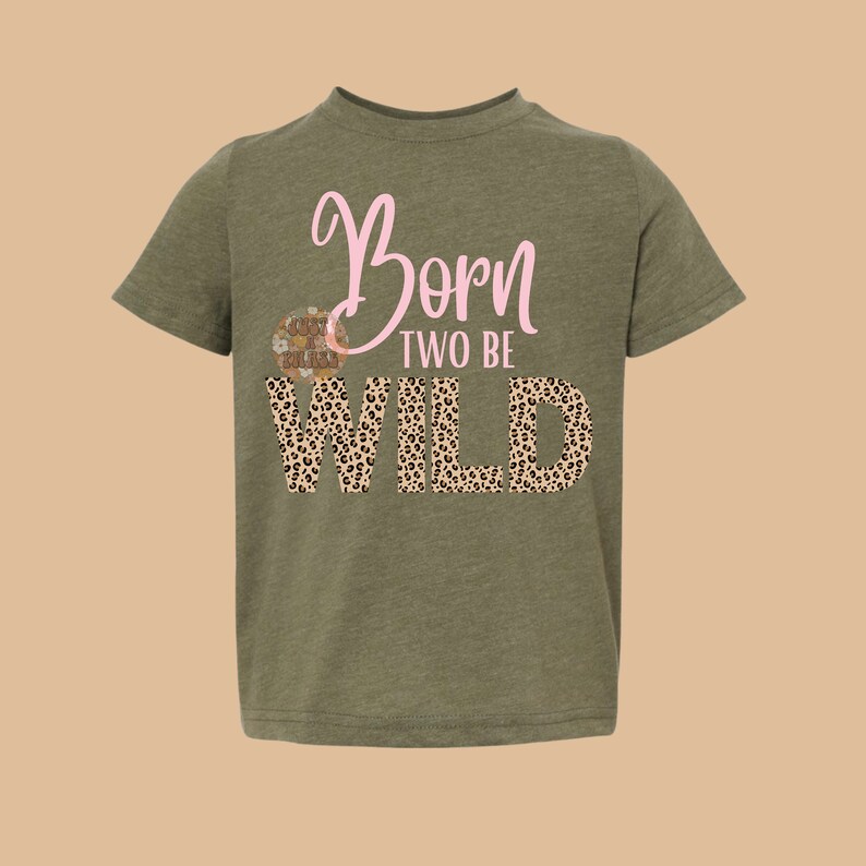 Born Two Be Wild, Digital File, Birthday PNG - Etsy