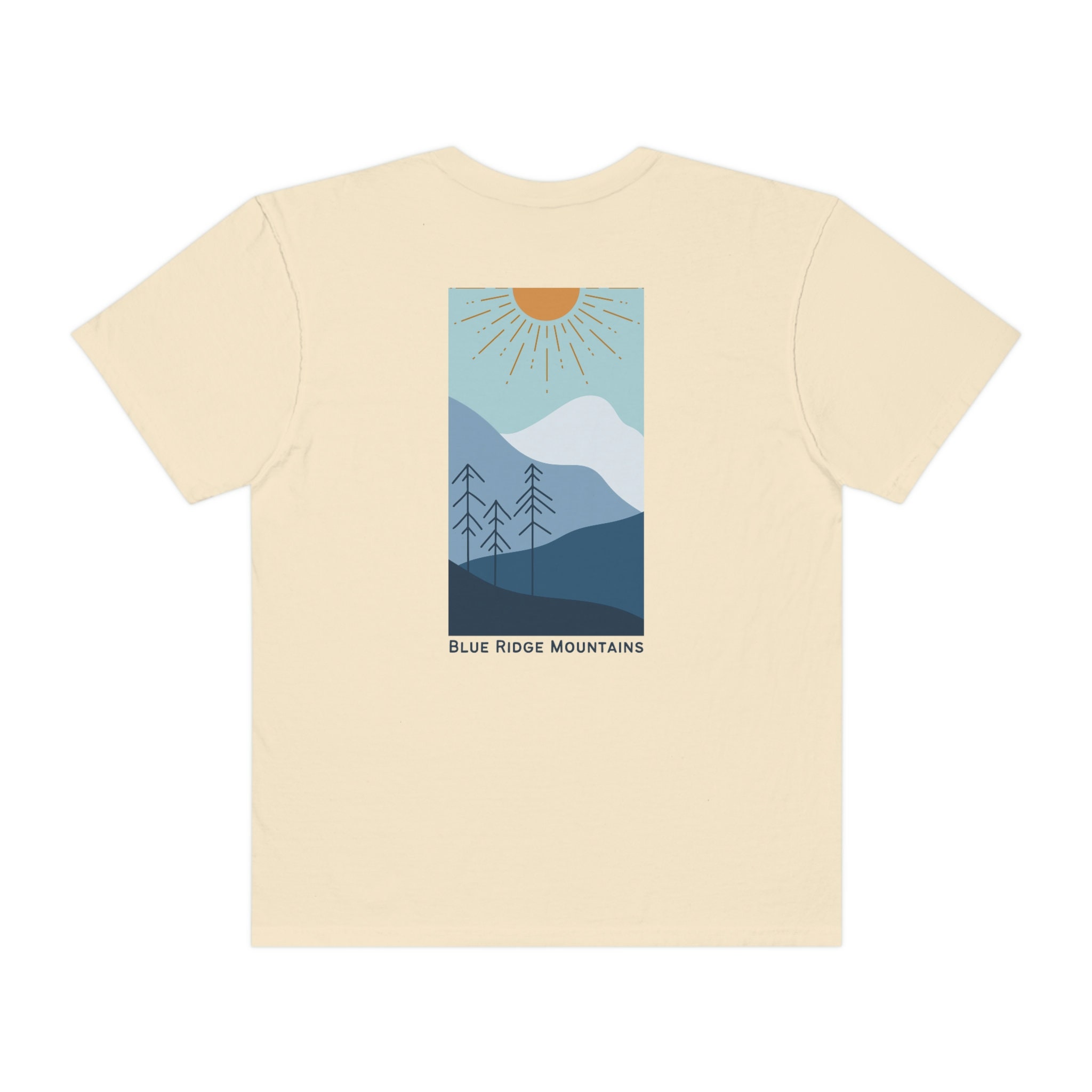 Blue Ridge Mountains Comfort Colors Unisex Garment-dyed T-shirt - Etsy