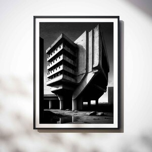 BRUTALIST EDITION 2, Brutalism, Brutalist Architecture, Black and White ...