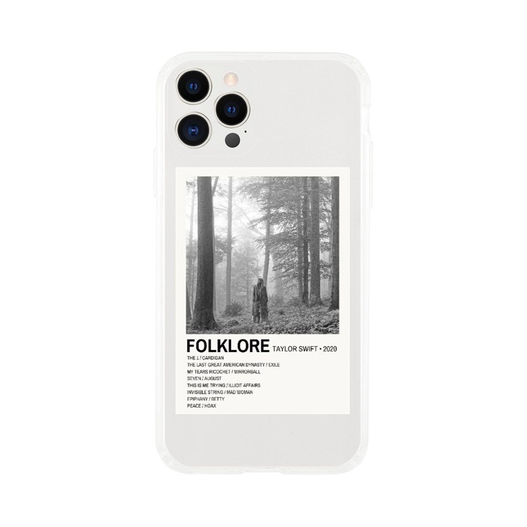 Taylor Swift 'folklore' Album Polaroid iPhone Case 7, 8, X, XS, XR, 11 ...