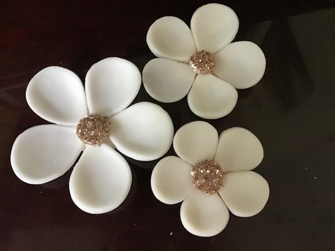 Porcelain Flowers Wall Decor, Table Centerpieces, Home Decor, Gift for ...