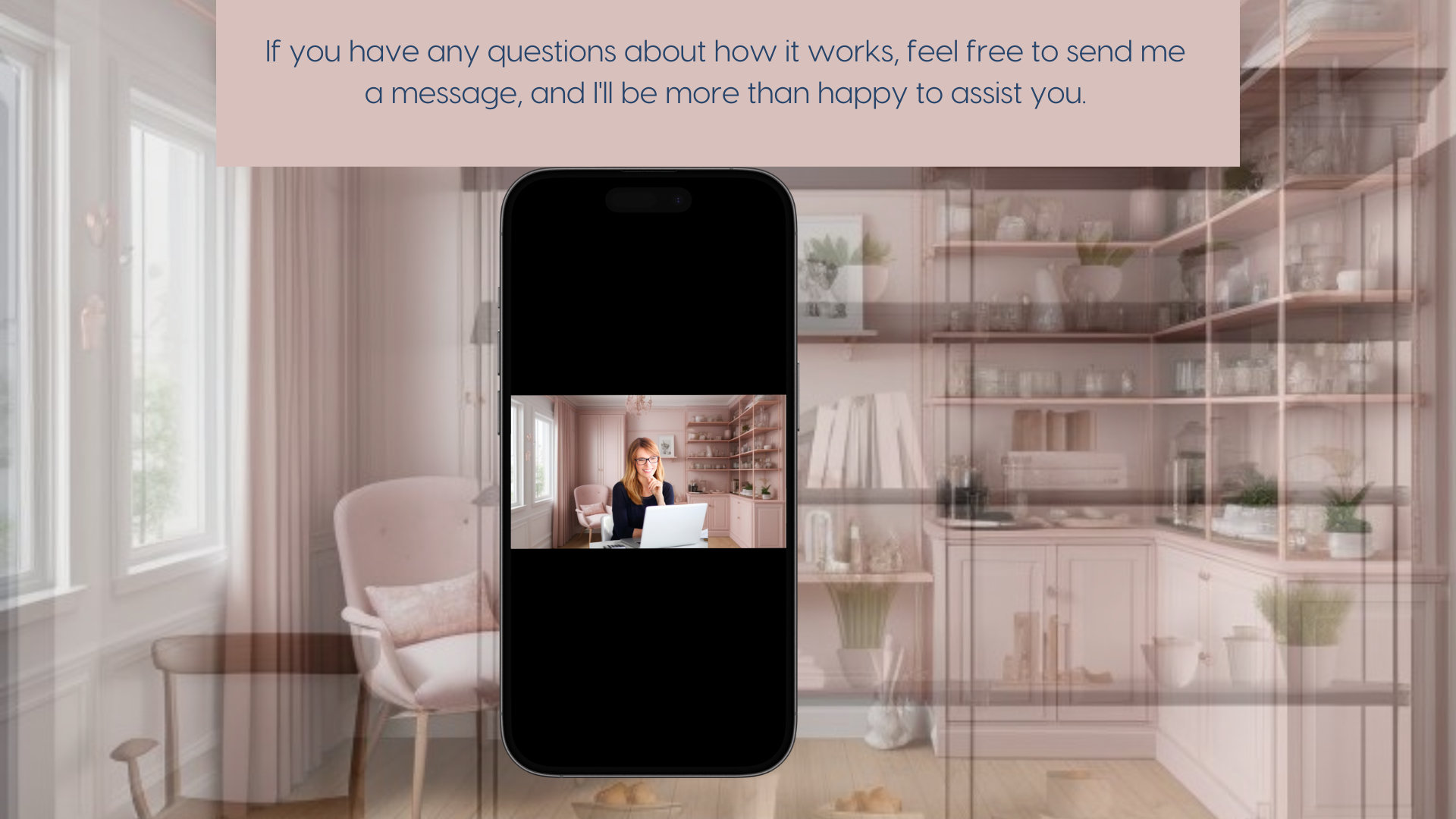 Pretty Pink Virtual Background | Zoom Virtual Office | Office ...