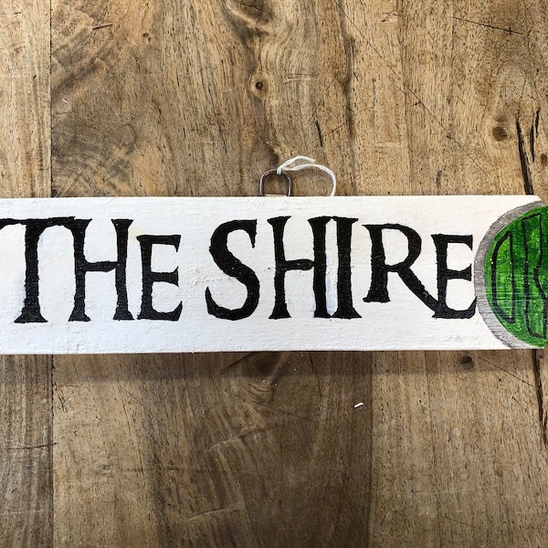 The Shire Sign - Etsy