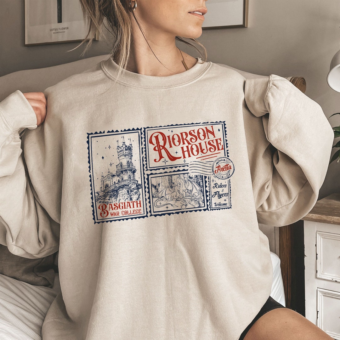 Xaden Riorson House Sweatshirt, Fourth Wing Sweatshirt, Basgiath ...
