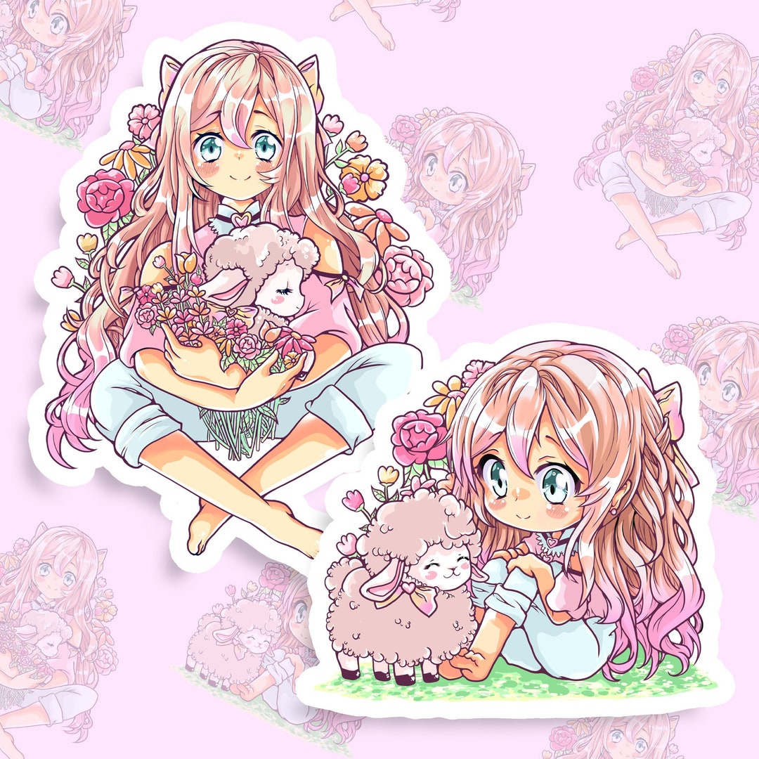 John 10:27 Christian Kawaii Sticker, Kawaii Stickers, Christian Bible ...