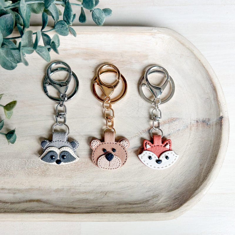 Clay Keychain - Etsy