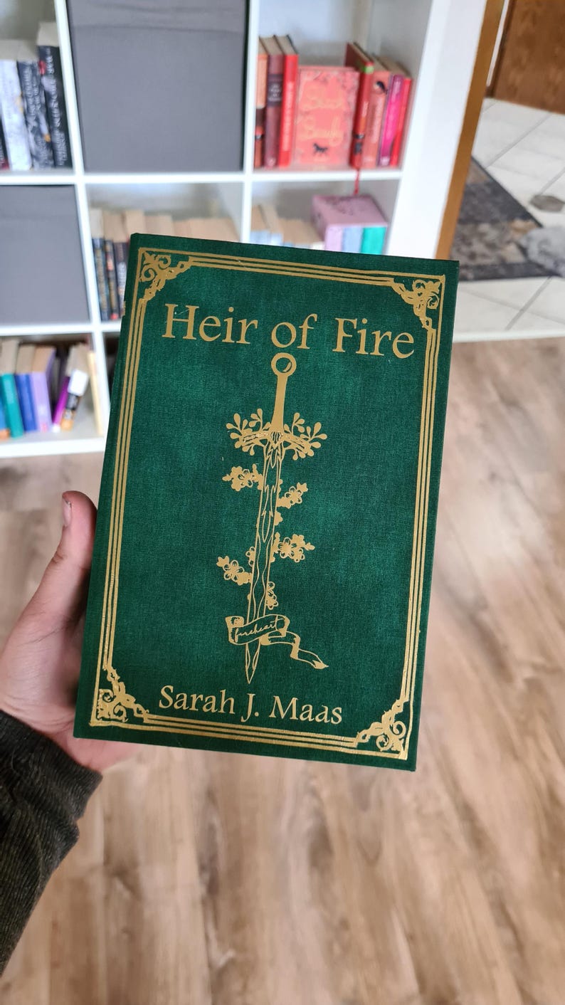 Heir of Fire, Sarah J. Maas, Rebound Book, Special Edition, New Bound ...