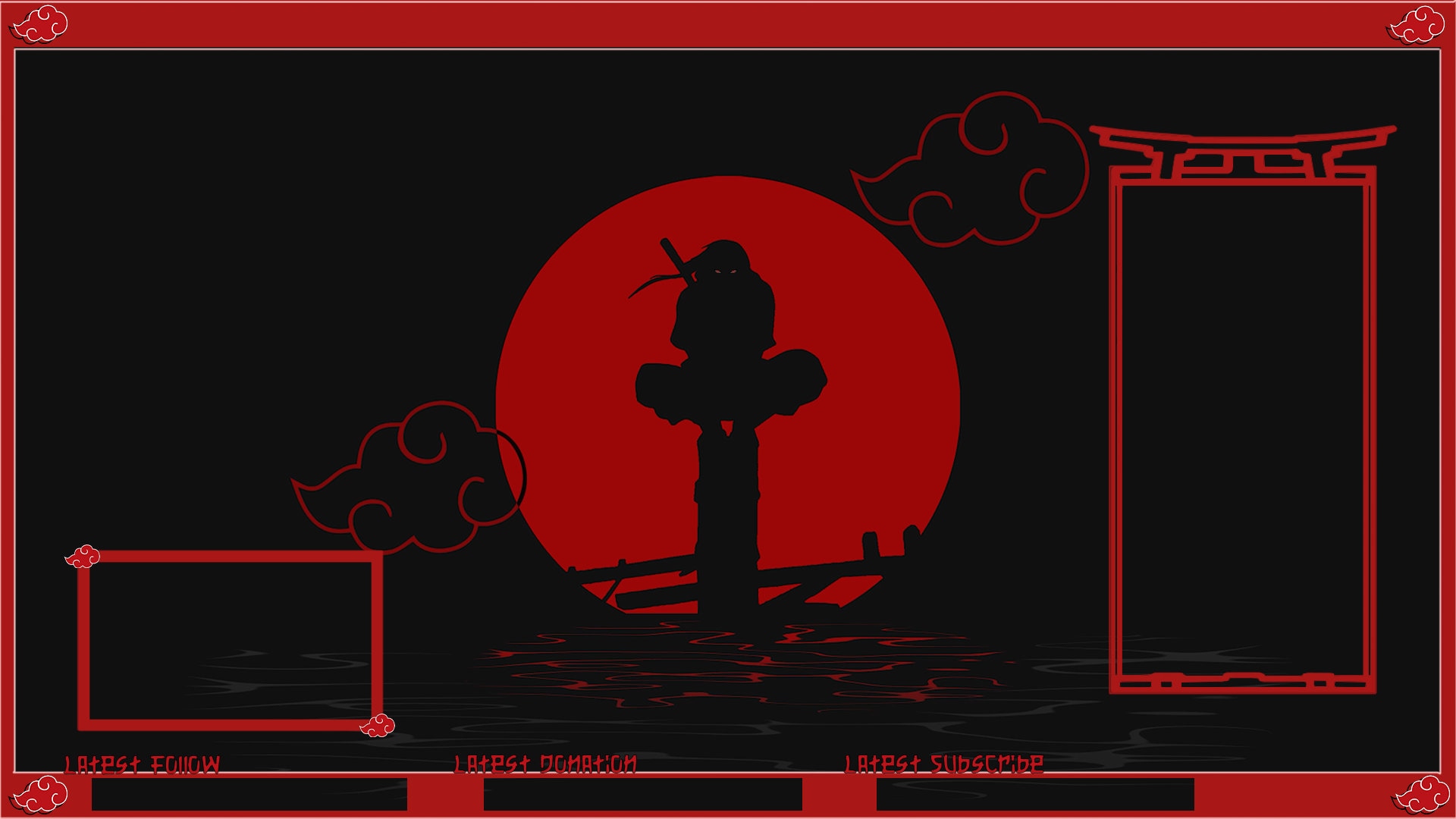 ANIMATED SHINOBI Stream Pack I Overlay and Twitch Panels - Etsy