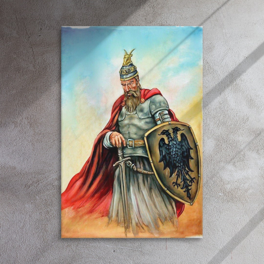 Gjergj Kastrioti Skenderbeu, Canvas - Etsy