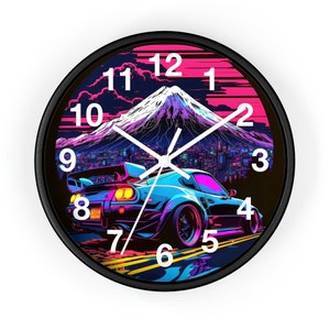 Vintage Car Clock Vehicle Clock Retro Car Clock House Decor Gift Car ...