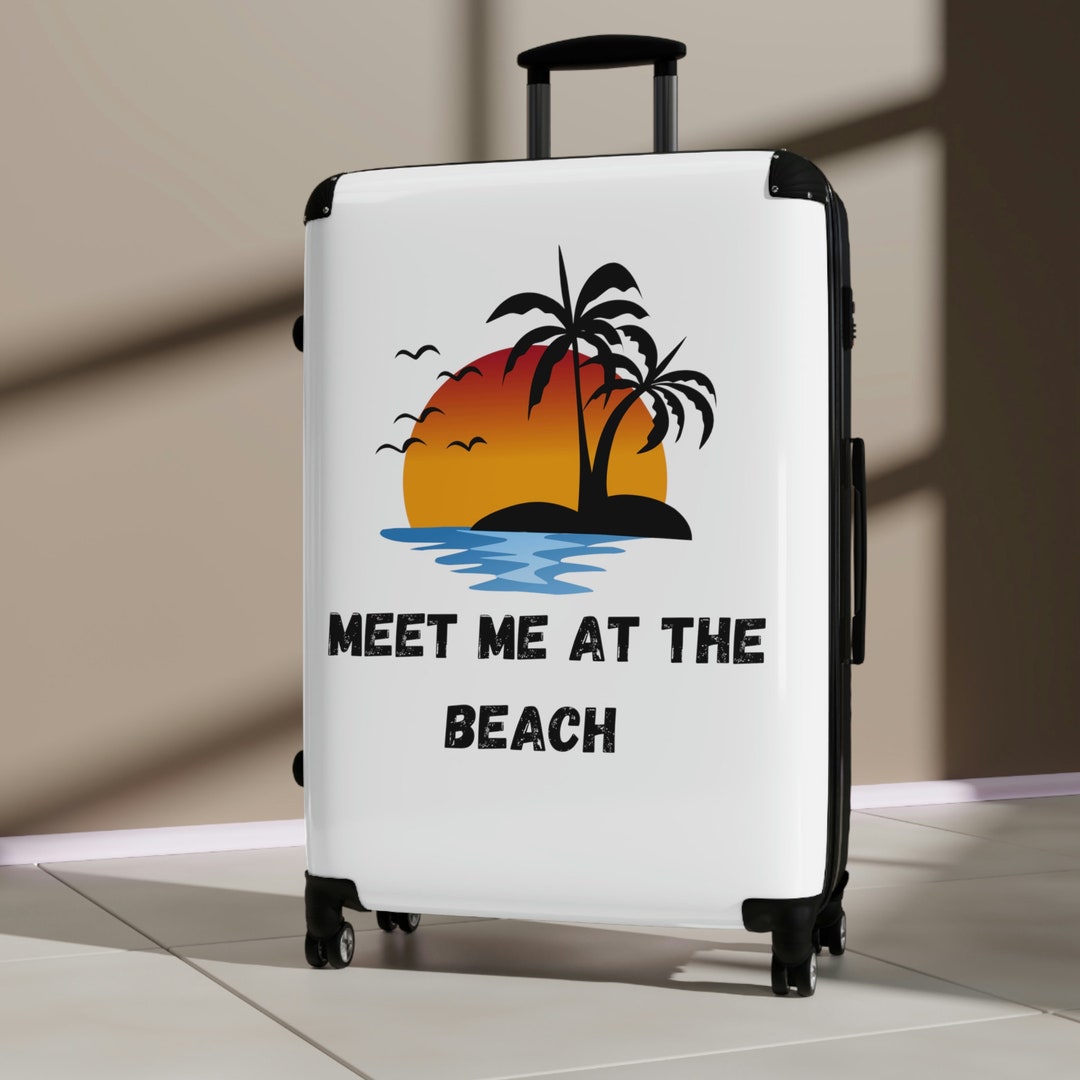 Beach Suitcase Travel Stylish Suitcase Holiday Luxury Suitcase Journey ...