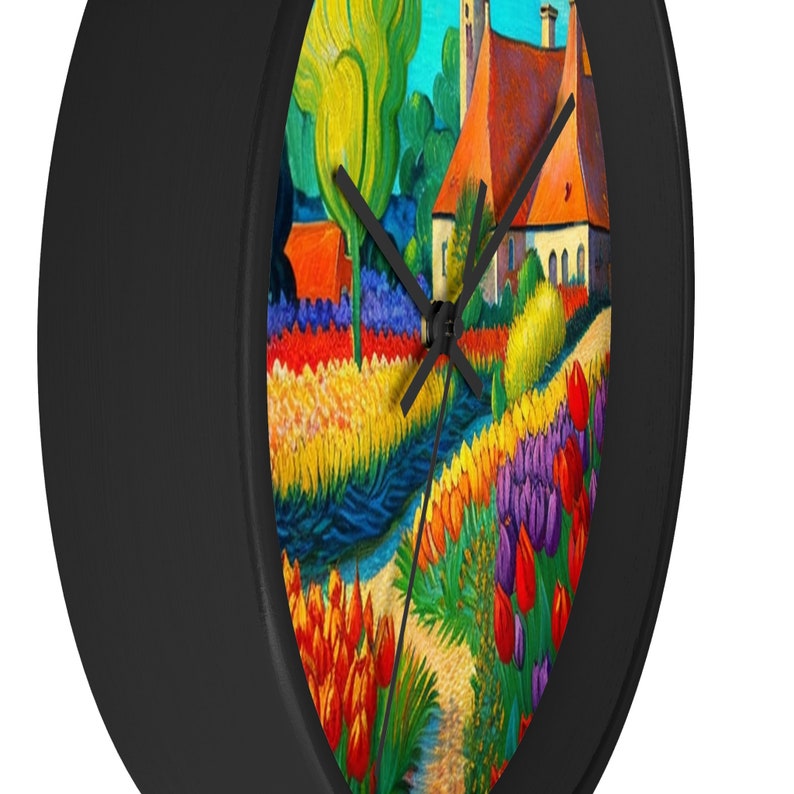 Van Gogh Clock Wall Decor Van Gogh Style Art Clock Home Interior Decor ...