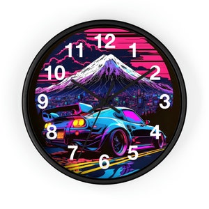 Vintage Car Clock Vehicle Clock Retro Car Clock House Decor Gift Car ...