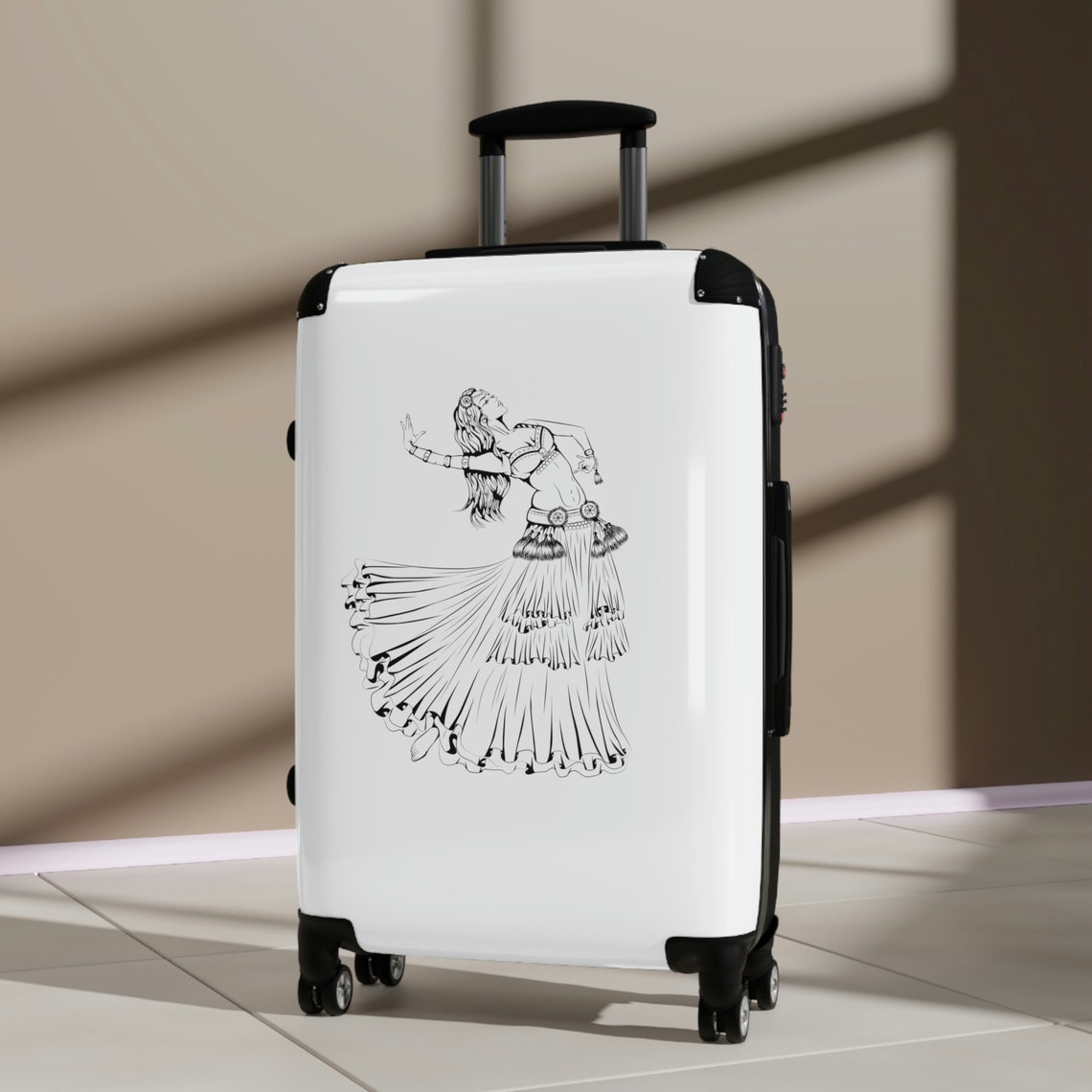 Belly Dance Suitcase Exotic Dance Suitcase Gift Belly Dancer Suitcase - Etsy