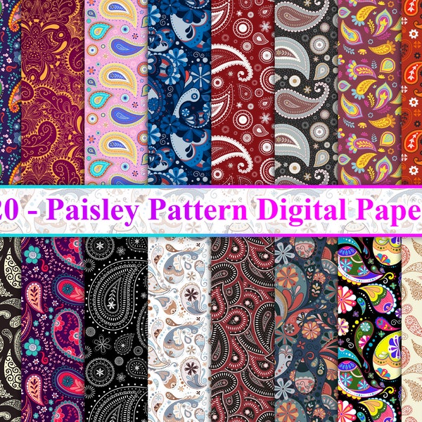 Paisley Digital - Etsy