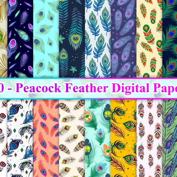 Peacock Papers - Etsy