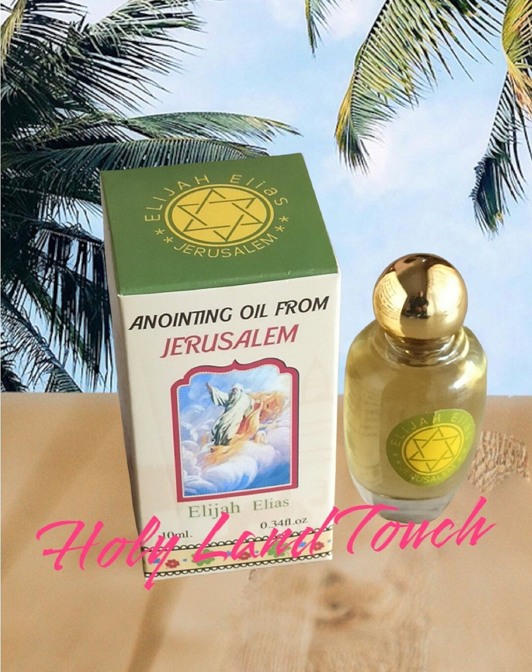 Anointing Oil From Jerusalem Elijah Elias Blessing Hand Made Holy Land Gift - Etsy