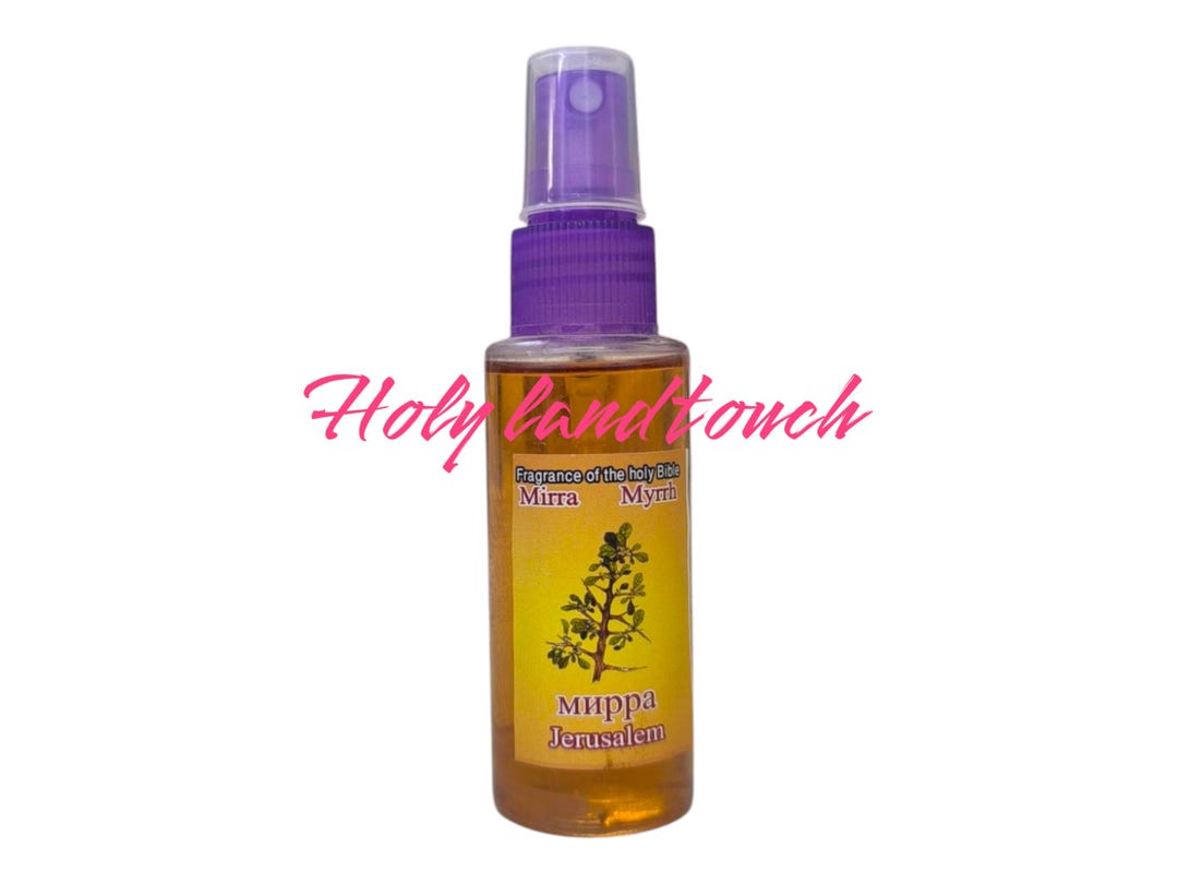 Anointing Oil Fragrance Myrrh Holy Bible Jerusalem 60 Ml Pure 100% ...