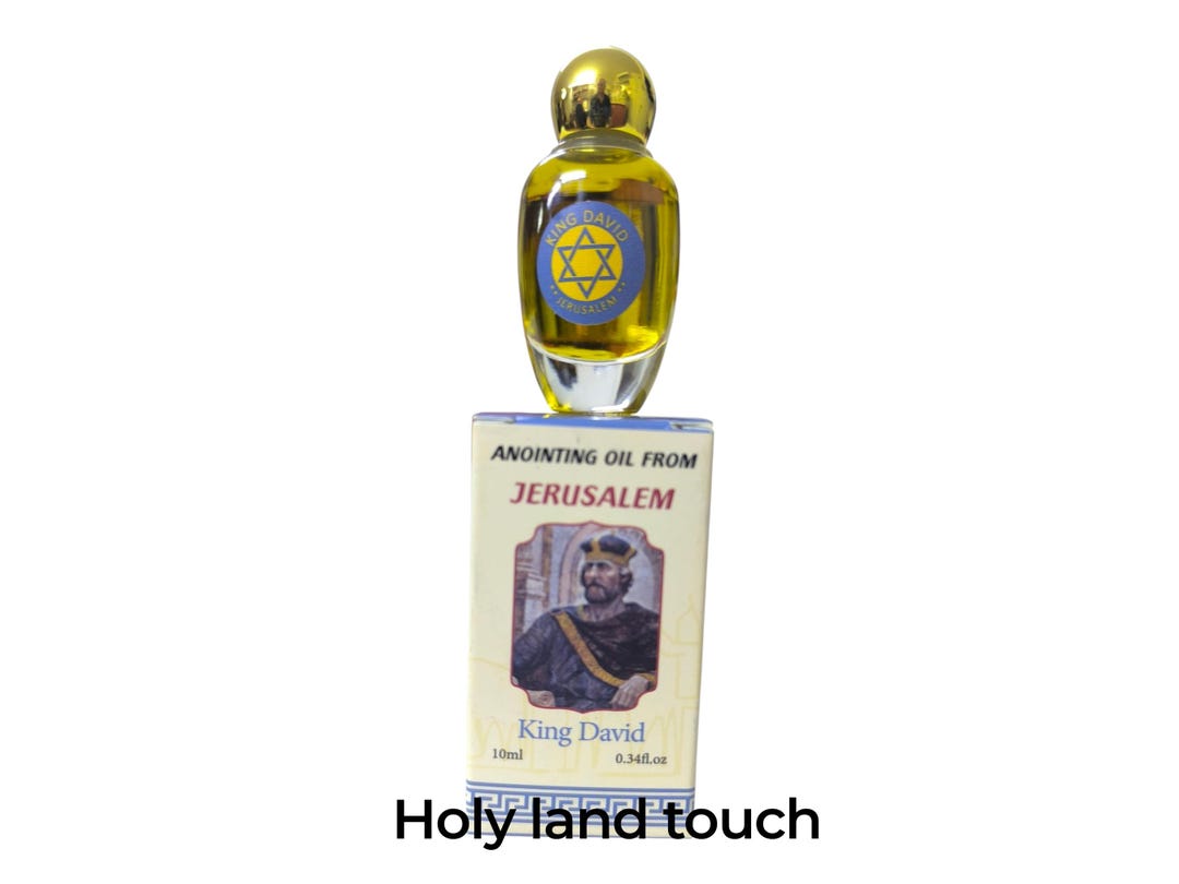 King David Anointing Oil: Holy Land Spiritual Gift (10ml) - Etsy Canada