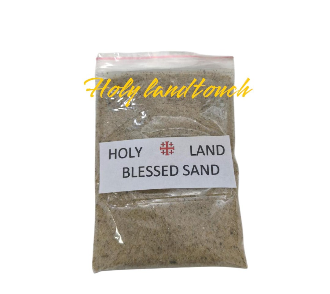 Blessed Sand From the Sea of Galilee: Sacred Land of Christ (200 Gr./7 ...