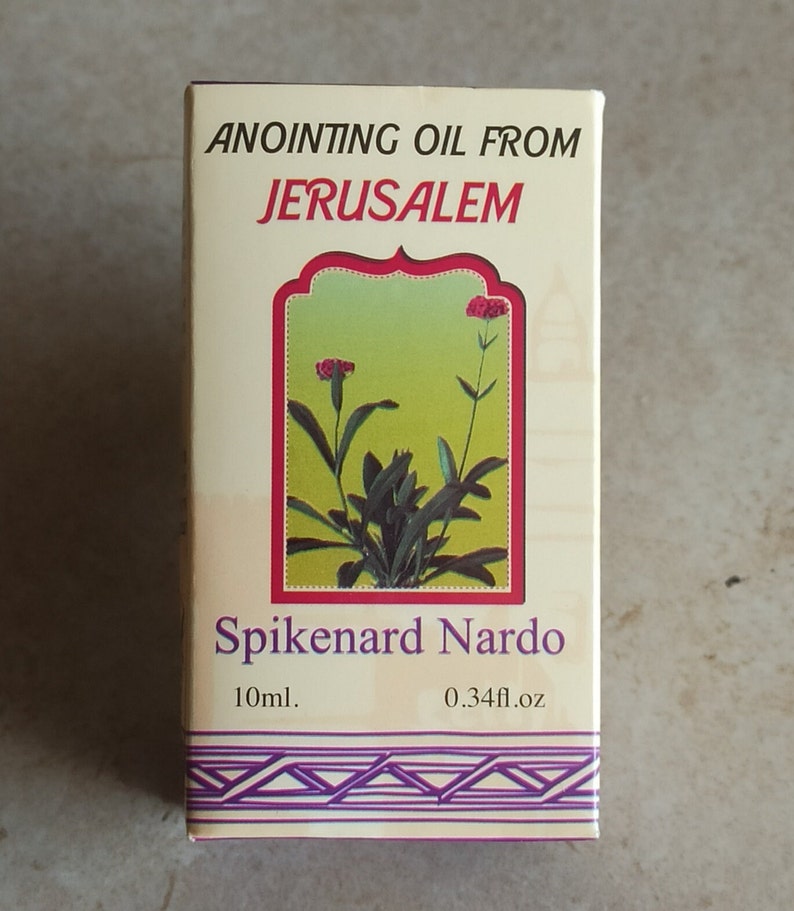 Anointing Oil From Jerusalem Spikenard Nardo Hand Made Holy - Etsy