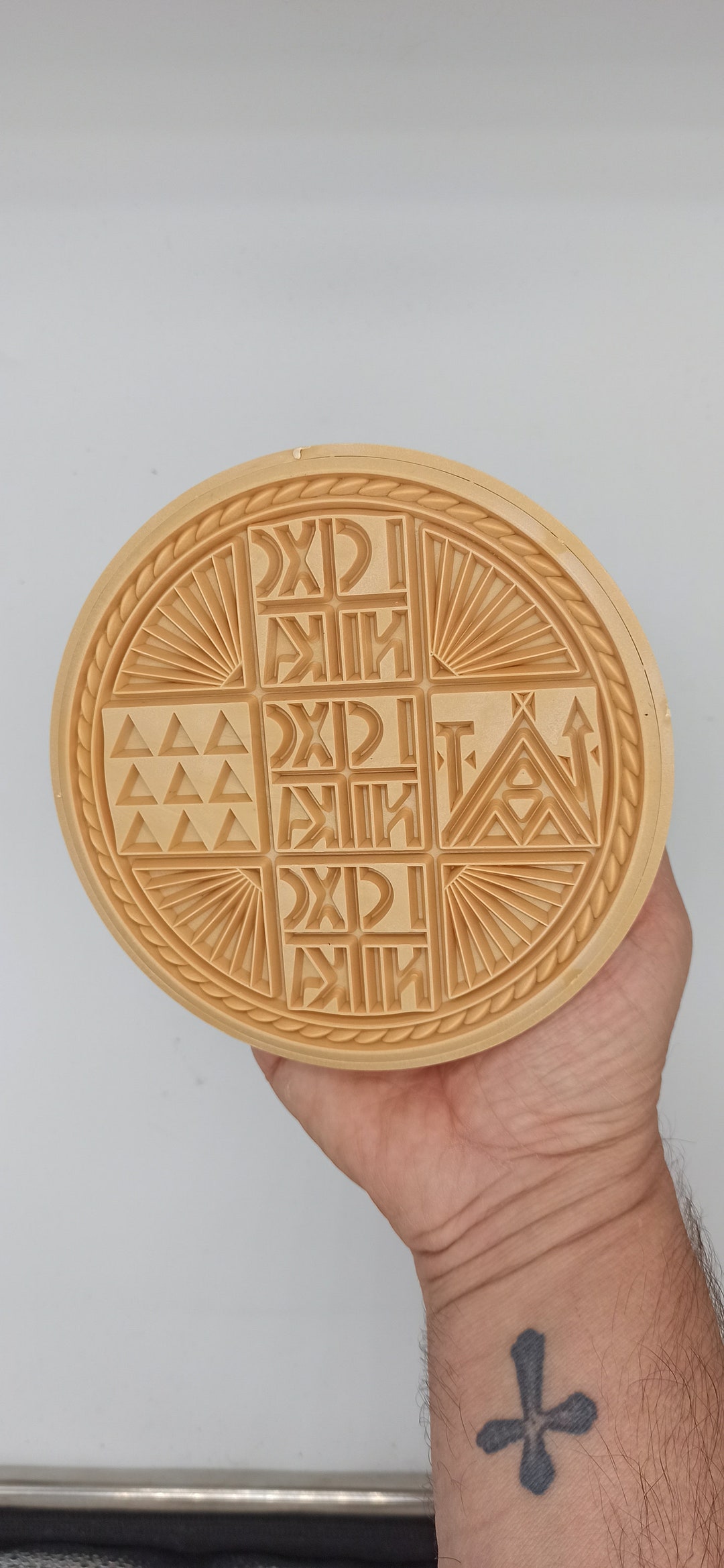 Orthodox Grecce Holy Bread Seal - Prosforo Plastic Stamp - Etsy