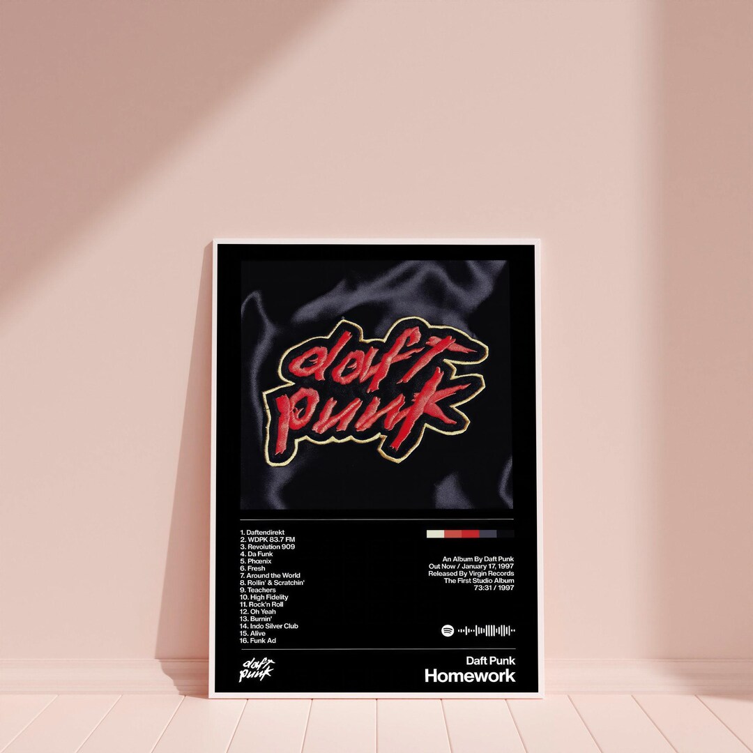 Digital Download : Daft Punk - Homework - 1997 - Album Music, Artwork ...