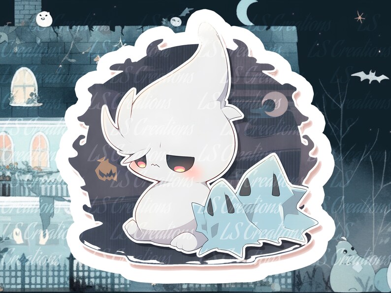 Ghost Sticker Sheet Adorable Ghost Sticker Anime Ghost Sticker Cute ...